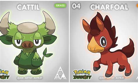 Fakemon Grass Starters
