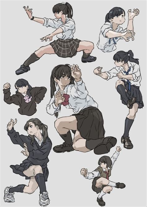Pin On Anime Outfit Anime Poses Reference Character Art Drawing