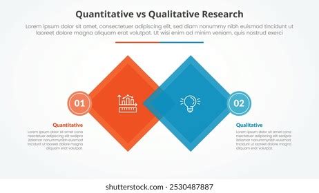 Quantitative Research Method Statistics Survey Get Stock Vector