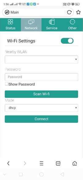 Github Futechiotconfiguration Webpage Esp32 A Webpage Hosted On Wifi Accesspoint Of 32 Bit