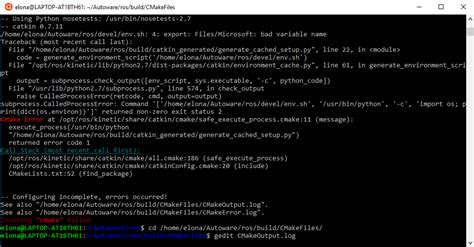 Cmake Autoware Building Error Ask Ubuntu