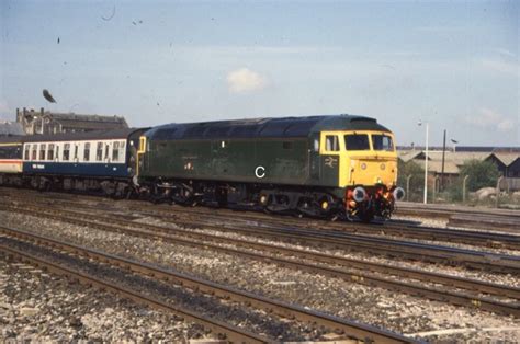 35mm Slide British Railway Br Diesel Class 47 47500 At Swindon 1985 £