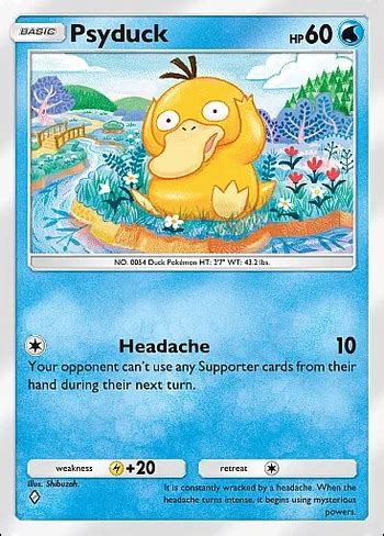 All Psyduck Cards From Pokémon Tcg Pocket Pokémon Zone