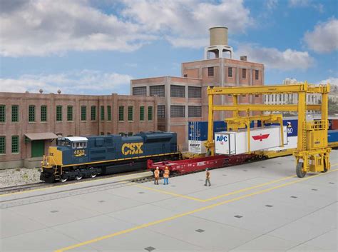 Intermodal Yard Pavement All American Trains