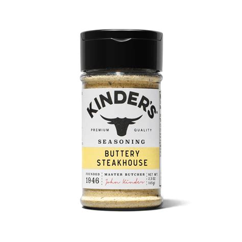 Kinders Buttery Steakhouse® Seasoning 2 3 Oz