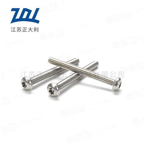 ISO国际 14583 2001 梅花槽盘头螺钉 ISO 14583 2001 江苏正大利五金科技有限公司