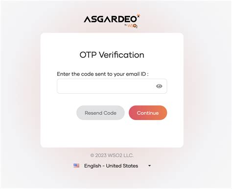 Add Login With Email OTP Asgardeo