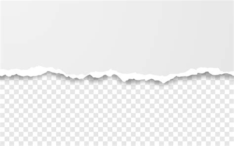 찢어진 용지 가장자리 찢어진 종이 줄무늬 사각형 수평 종이 스트립을 찢 어 벡터 일러스트 0명에 대한 스톡 벡터 아트 및 기타