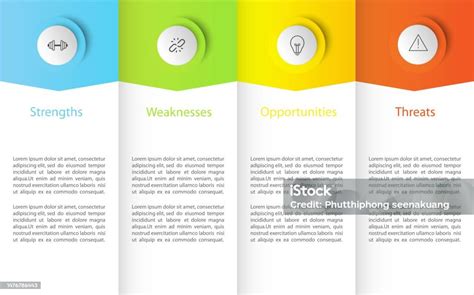 Swot Analysisvector Stock Illustration Download Image Now Abstract