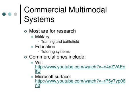 Ppt Multimodal Interaction Powerpoint Presentation Free Download