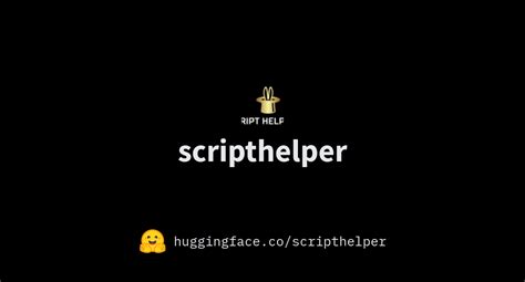 Scripthelper Scripthelper Ai
