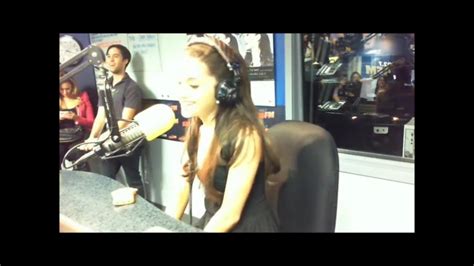 Ariana Grande Kiis Fm 1027 Radio Interview Livestream Wjojo Wright