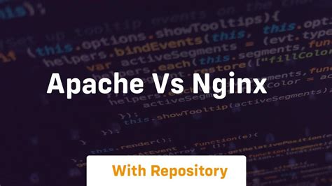 Apache Vs Nginx Youtube