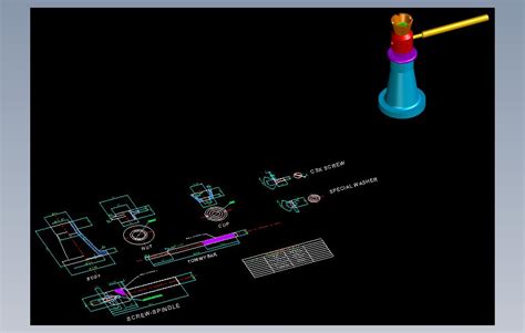 Autocad Raster Design 2022中文破解版 工器具 设备部件 模型下载 懒石网