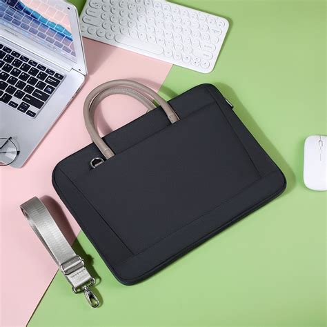 Bolsa Para Laptop À Prova Dágua Protetora De Choque 133 141 156 Polegadas Shopee Brasil