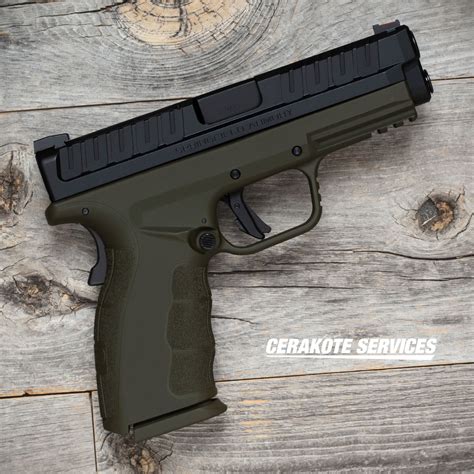 Springfield Xd Mod 3 Osp Od Green Cerakote Services