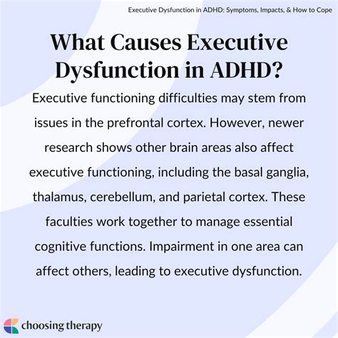 What Is Executive Dysfunction In Adhd