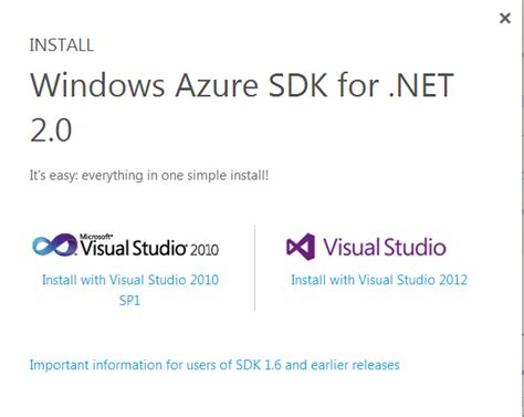 Shiju Varghese S Blog Windows Azure SDK For NET Released