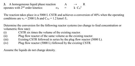 Solved Can You Help Me To Explain The Basic Concept Of CSTR Chegg Com