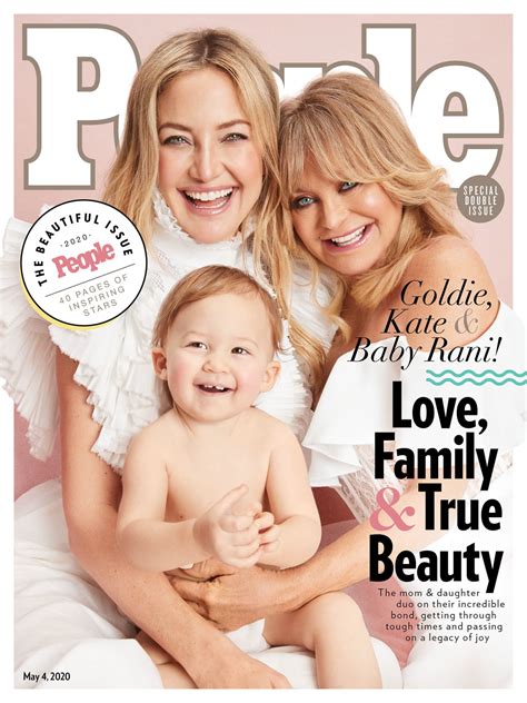 Goldie Hawn Daughter Goldie Hawn Sweetly Cradles Daughter Kate Hudson