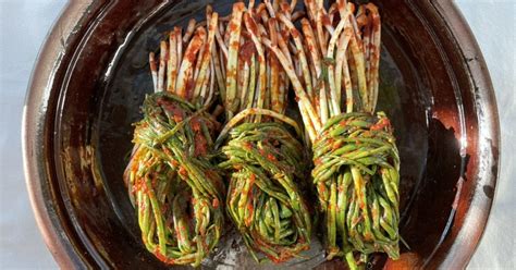 이영자 꽃게 액젓 파김치 담는 법