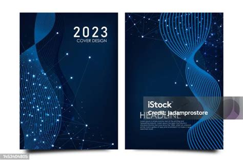 과학 브로셔 디자인 템플릿 벡터 플라이어 레이아웃 연결된 선및 점이 있는 분자 구조 0명에 대한 스톡 벡터 아트 및 기타 이미지 0명 가리기 개념 Istock