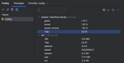 Clion 20232 Eap5 Platformio Integration Vcpkg Manifest Mode Inlined