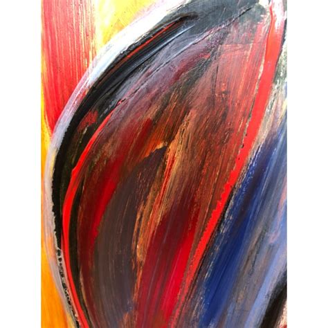 South American Portrait Of Androgynous Nude Abstract Expressionist