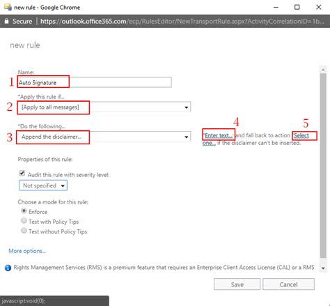 How To Set Up Automatic Signature In Office 365 Exchange Online MailsDaddy Official Blog