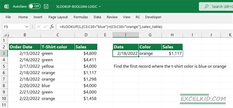Xlookup With Boolean Or Logic Excel Bootcamp