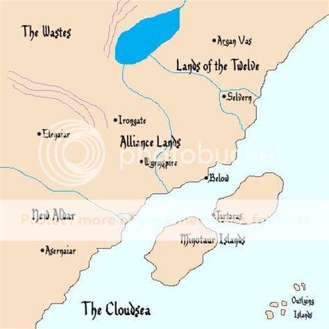 Alara Map Of The Civilized Lands Creative Runoff