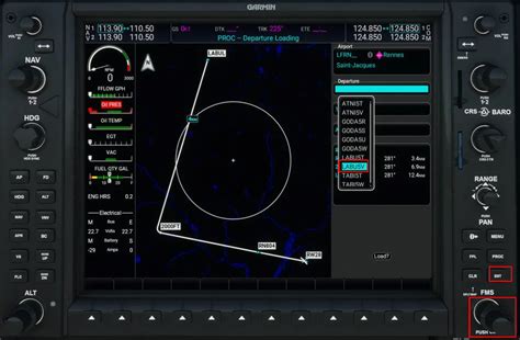 MSFS Tutorials Load A Flight Plan Into The Garmin G1000 Simvol