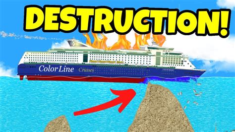 Testing Ships Against Under Water Rocks In Floating Sandbox Youtube