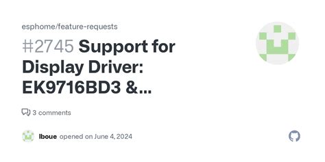 Support For Display Driver Ek9716bd3 And Ek73002acgb · Issue 2745