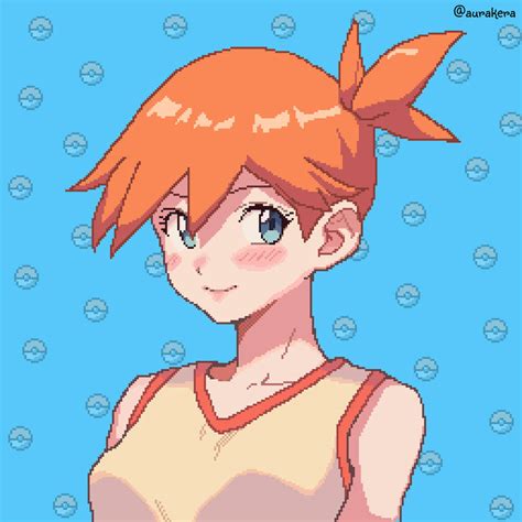 Misty Pokemon Pixel Art By Aurakera On Deviantart