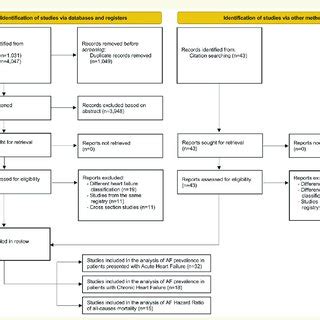 CONSORT Diagram Showing Search Strategy Abbreviation AF Atrial Download Scientific Diagram