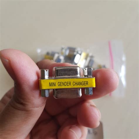 Jual Sambungan Vga Gender Changer Vga Female To Female Vga Pin Shopee Indonesia