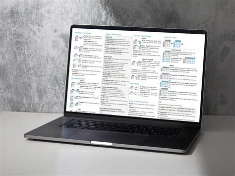 pandas cheat sheet efficient python programming for data scientists engineers and analysts