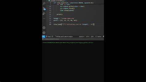 This Python Script Scans Ports Like A Pro Hacker 💻🧠 Youtube