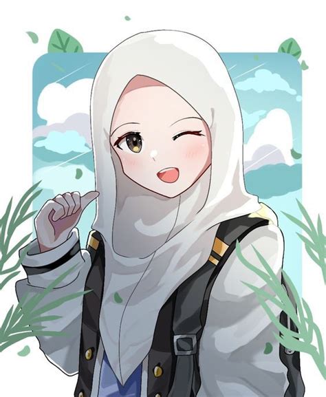 Pin On Art Anime Muslim Islamic Cartoon Anime Muslimah