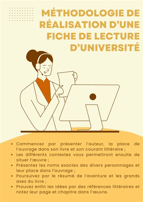 Fiche De Lecture Universitaire Comment La Faire