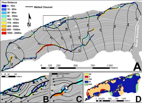 Model Results From Two Dimensional MODFLOW Simulation Of Groundwater Download Scientific