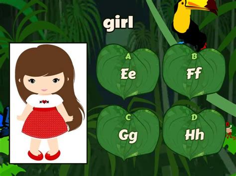 Alphabet Ee Ff Gg Hh