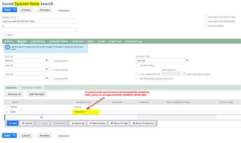 Tip Easy Way To Expose Sandbox Refresh Date To All Users NetSuite Insights