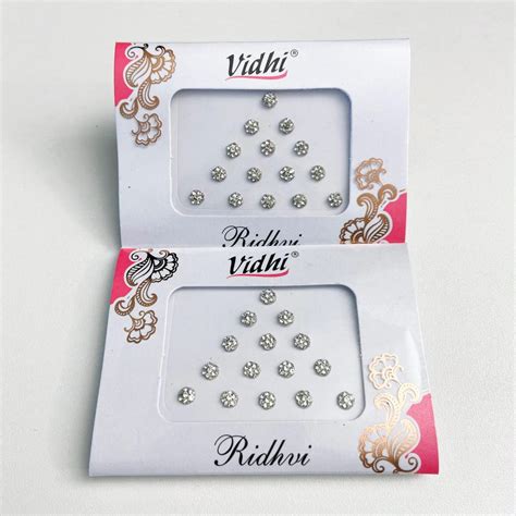 Bindi Silver Crystal Bridal Bindi Wedding Bindi Designer Bindi Indian Jewelry Festival
