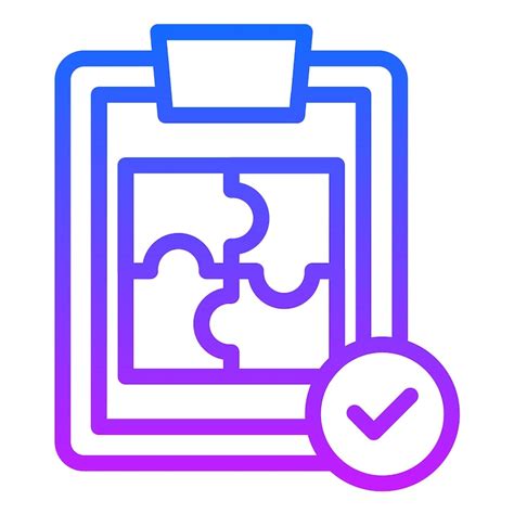 Premium Vector Integration Testing Icon