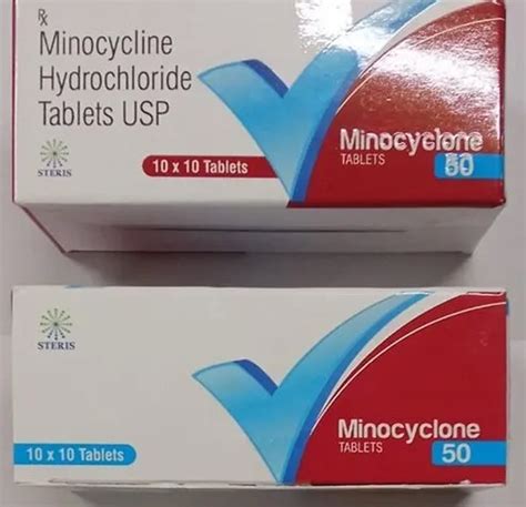 Minocycline Hydrochloride Tablet Usp At Rs 400 Stripe Mific Injection