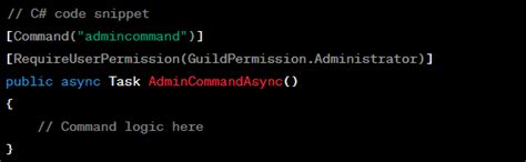 Unleash The Power Of C Discord Bot Command Handling