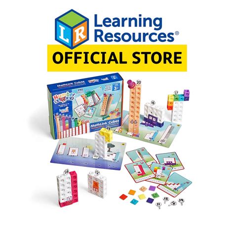 Learning Resources Mathlink Cubes Numberblocks 11 20 Activity Set By Hand2mind Age 3 Numbers