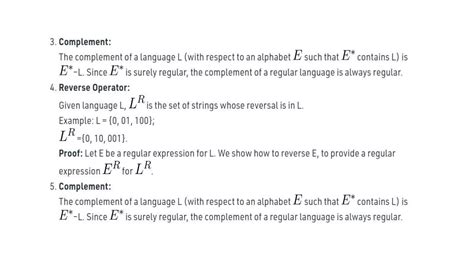 Closure Properties Of Regular Languagepptx Programming Languages Computing